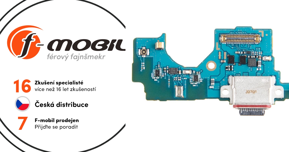 Samsung G525 Galaxy Xcover 5 Nabíjecí konektor + Mikrofon | F-mobil.cz