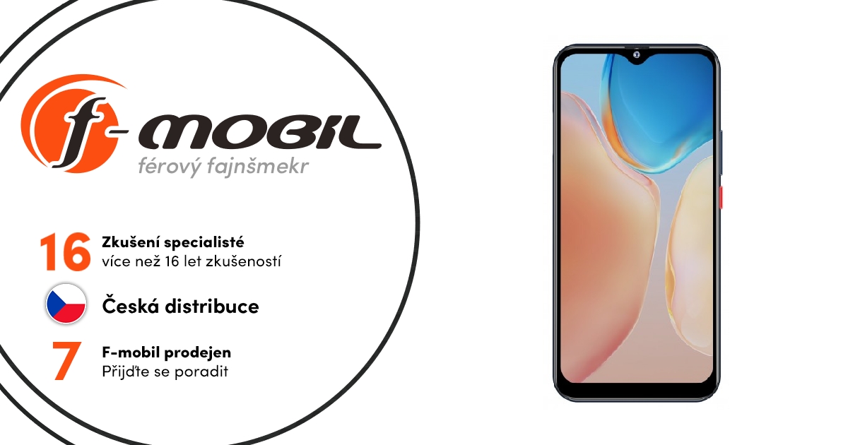 Aligator Figi Note 1S 4GB/128GB Polar Black | F-mobil.cz