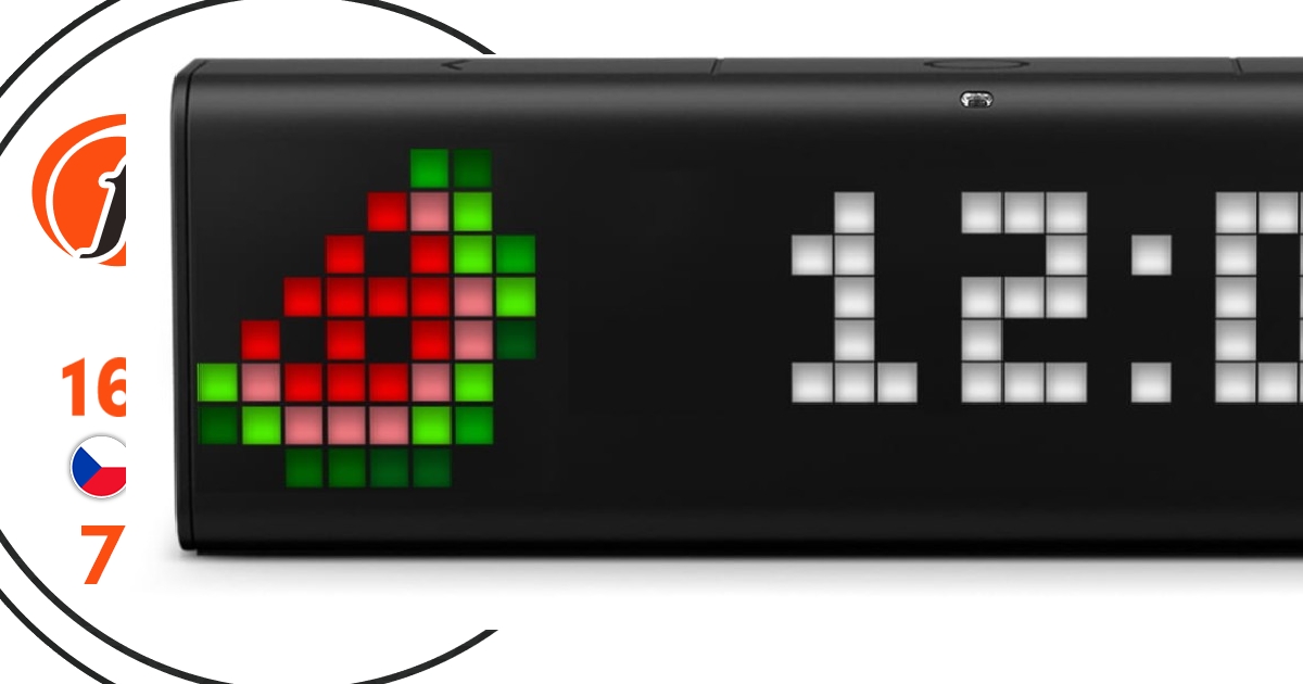 LaMetric Time - WiFi LED indikační panel | F-mobil.cz