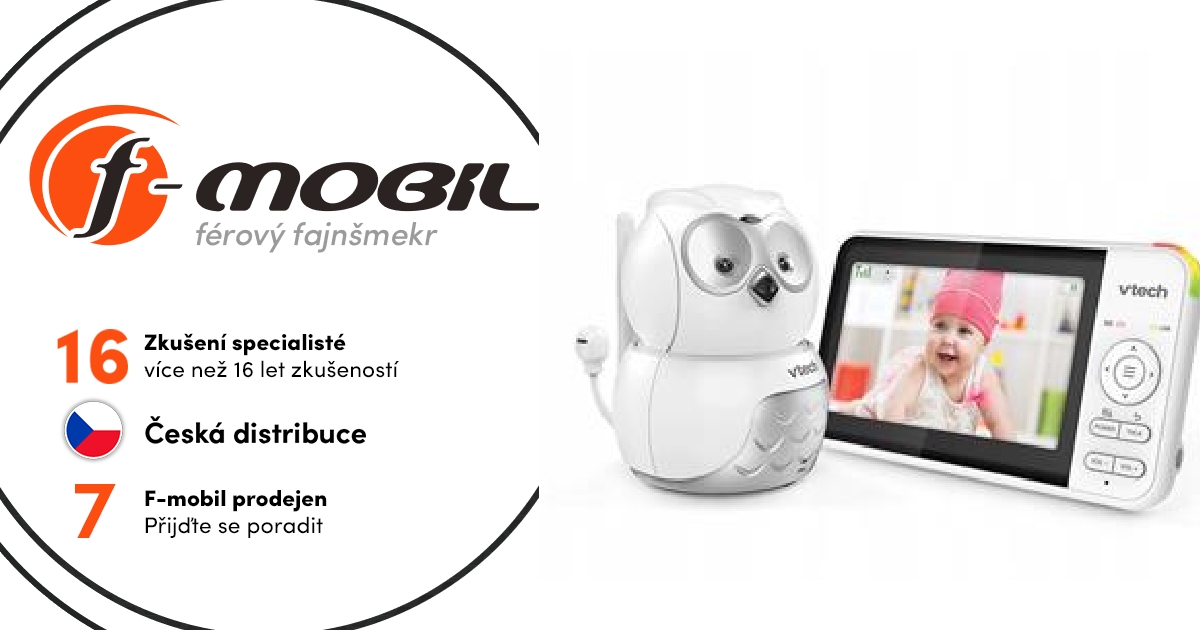 Dětská video chůvička SovaVTech BM5550-OWL | F-mobil.cz