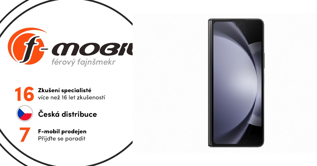 Samsung Galaxy Z Fold5 5G (SM-F946) 12GB/256GB černá | F-mobil.cz