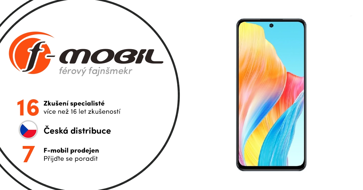 Oppo A98 5G 8GB/256GB Dreamy Blue | F-mobil.cz