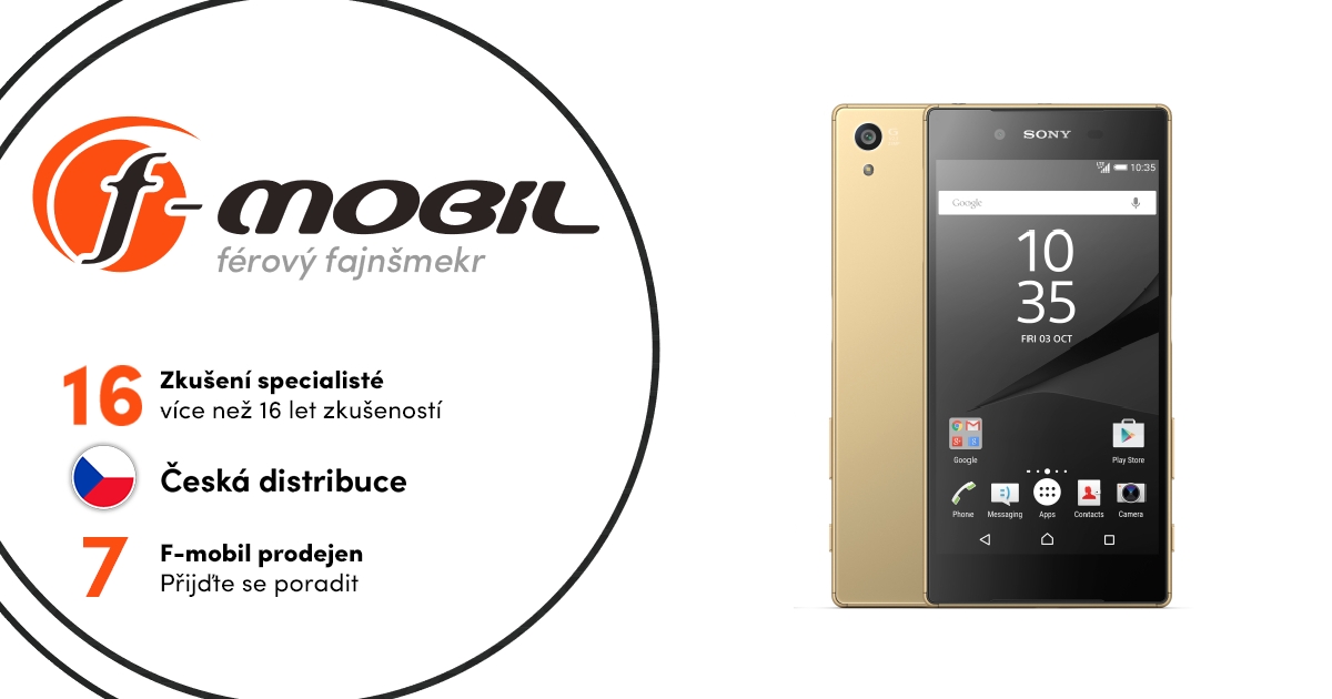 Sony Xperia Z5 Dual E6633 Gold | F-mobil.cz