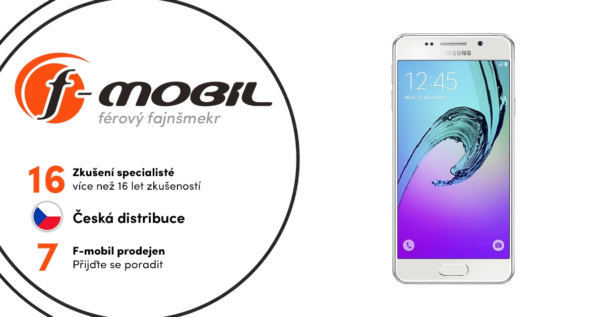 Samsung Galaxy A3 LTE A310F 2016 White | F-mobil.cz