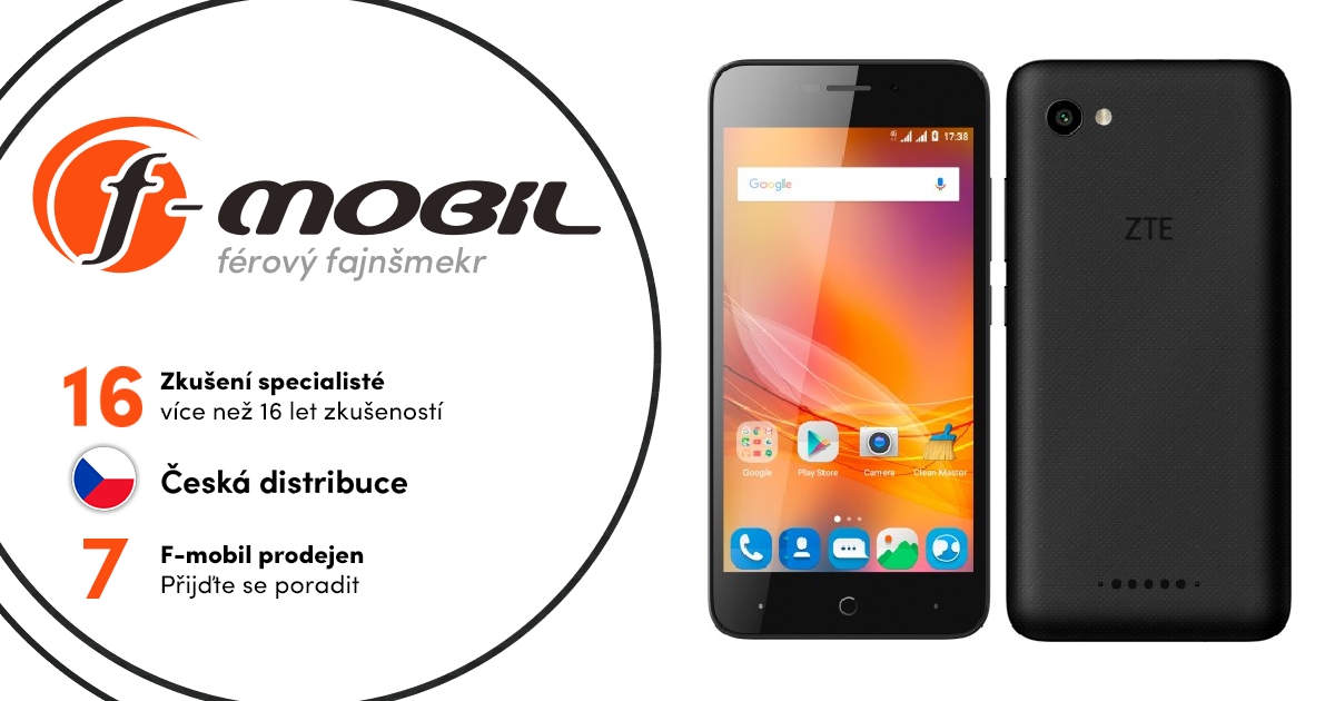 ZTE Blade A601 DualSIM Black | F-mobil.cz