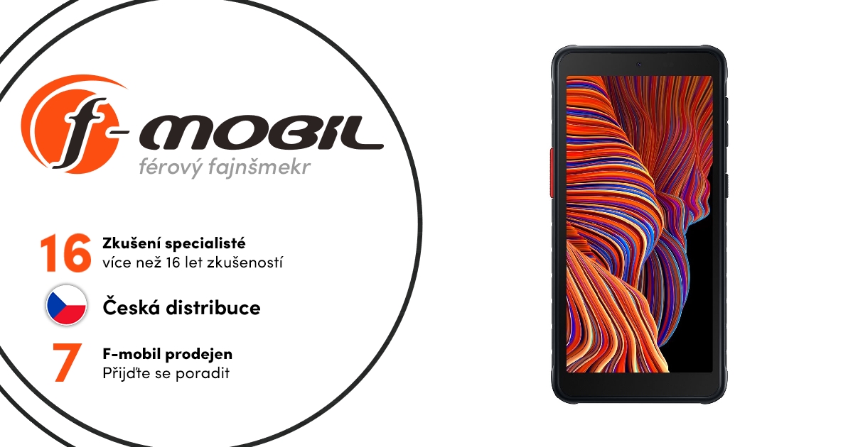 Samsung Galaxy Xcover 5 (SM-G525F) 4GB/64GB černá | F-mobil.cz