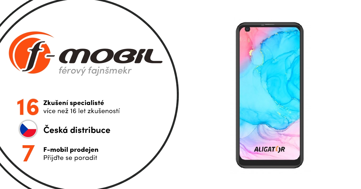 Aligator FiGi Note 3 Pro 4GB/128GB černá | F-mobil.cz