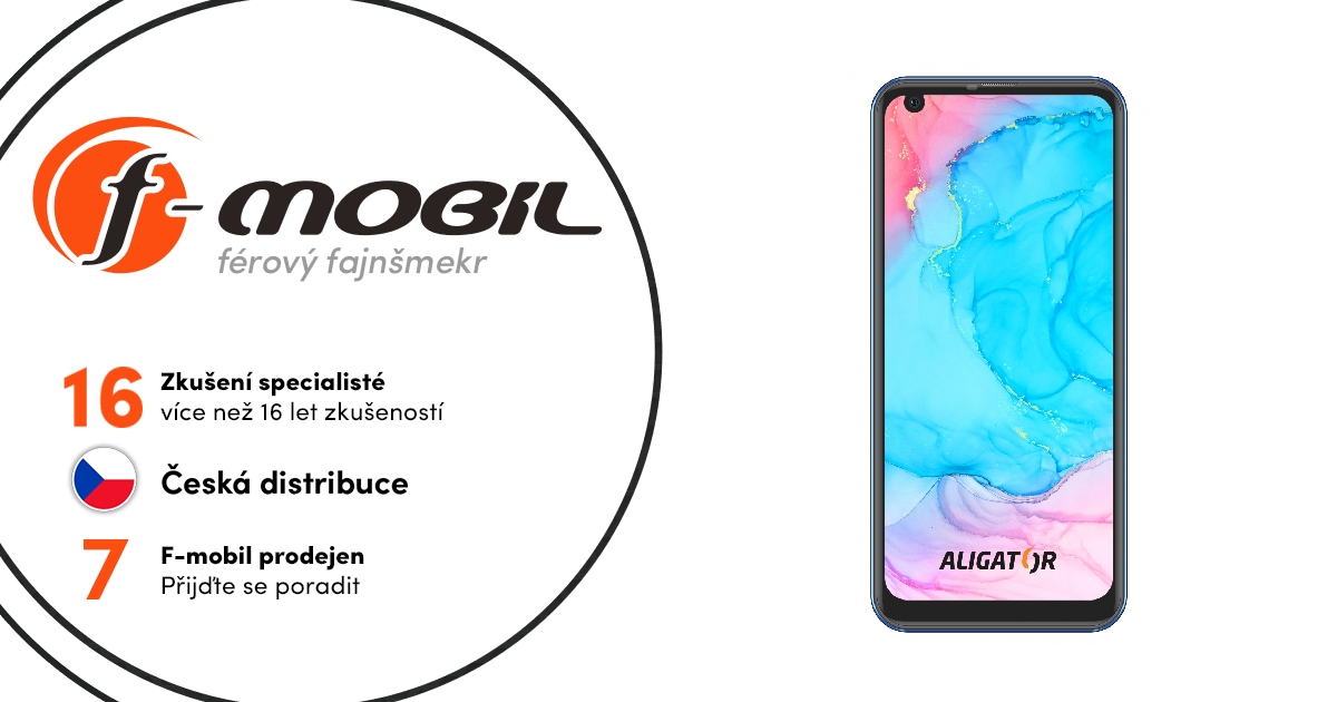 Aligator FiGi Note 3 Pro 4GB/128GB modrá | F-mobil.cz