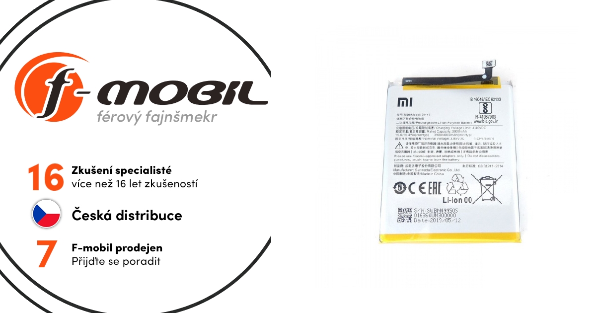 Xiaomi battery BN49 pro Xiaomi Redmi 7A 4000mAh Li-Pol (OEM) | F-mobil.cz