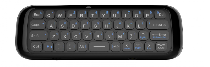 Bezdrátová myš s vestavěnou klávesnicí UMAX Air Mouse M1, černá | F ...