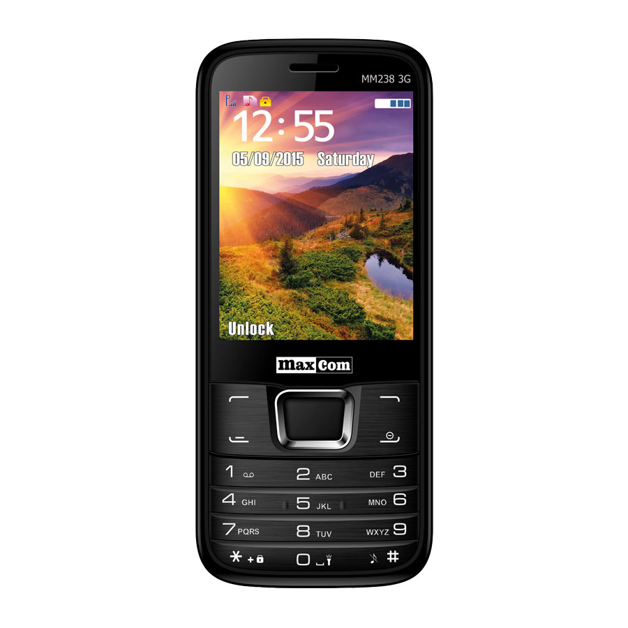 MaxCom Classic MM238 3G Black - MaxCom - Mobilní telefony / F-MOBIL.cz